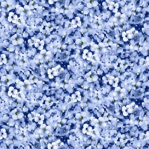 Blue Packed Flowers From the Wildflower Collection 10643B by Maywood ...