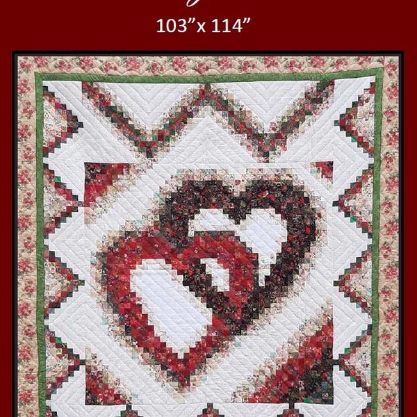 Linking Hearts Quilt Pattern - Etsy
