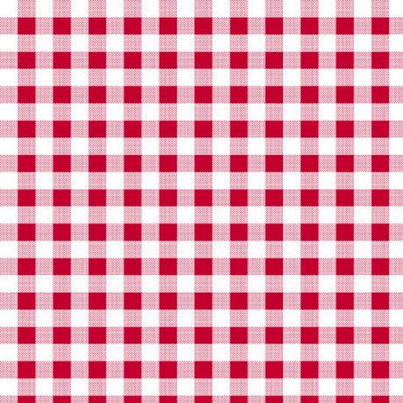 Red Gingham From QT Fabric Collection by the Yard Premium Cotton Fabric ...