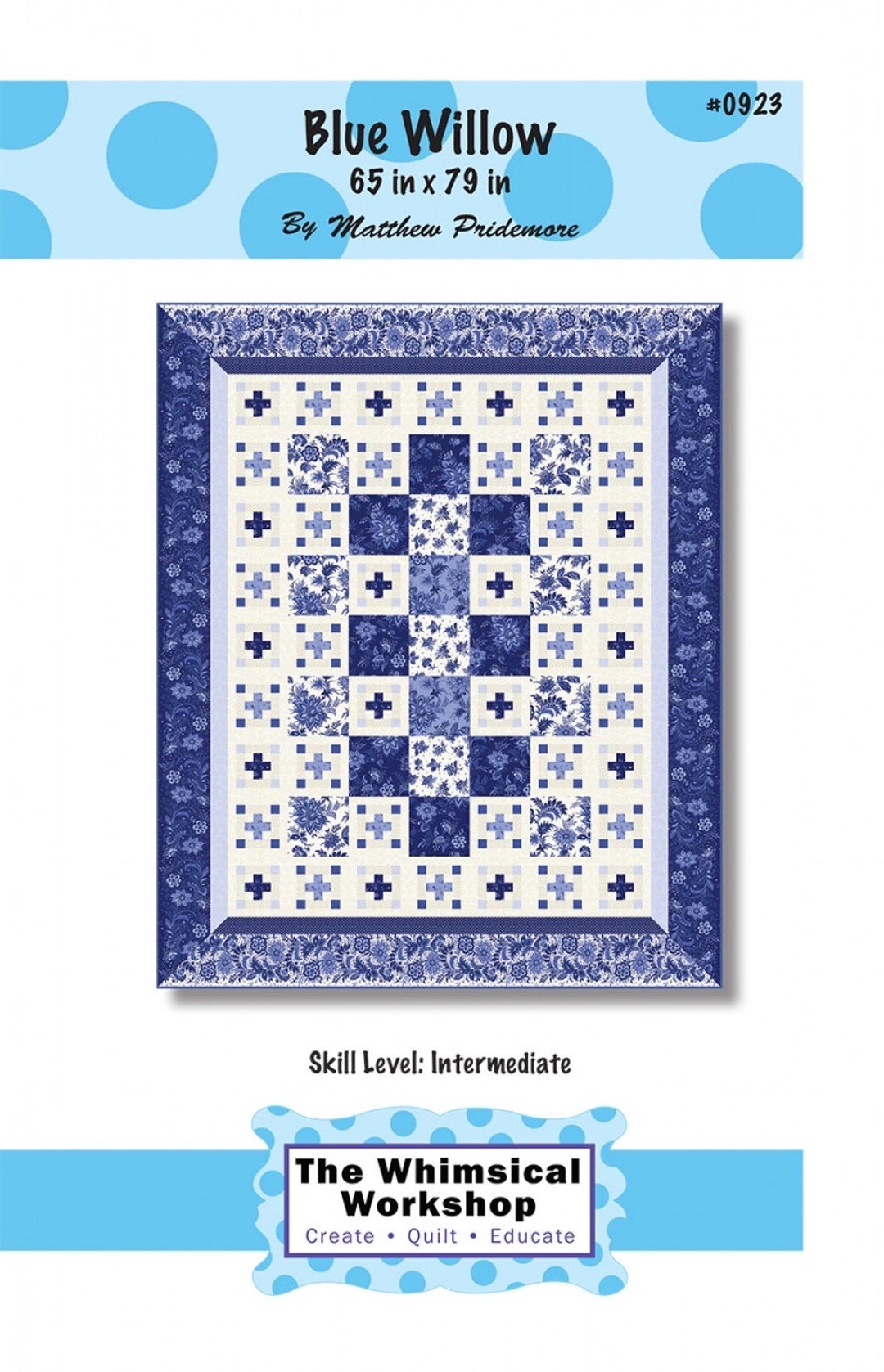 Blue Willow Quilt Pattern - Etsy