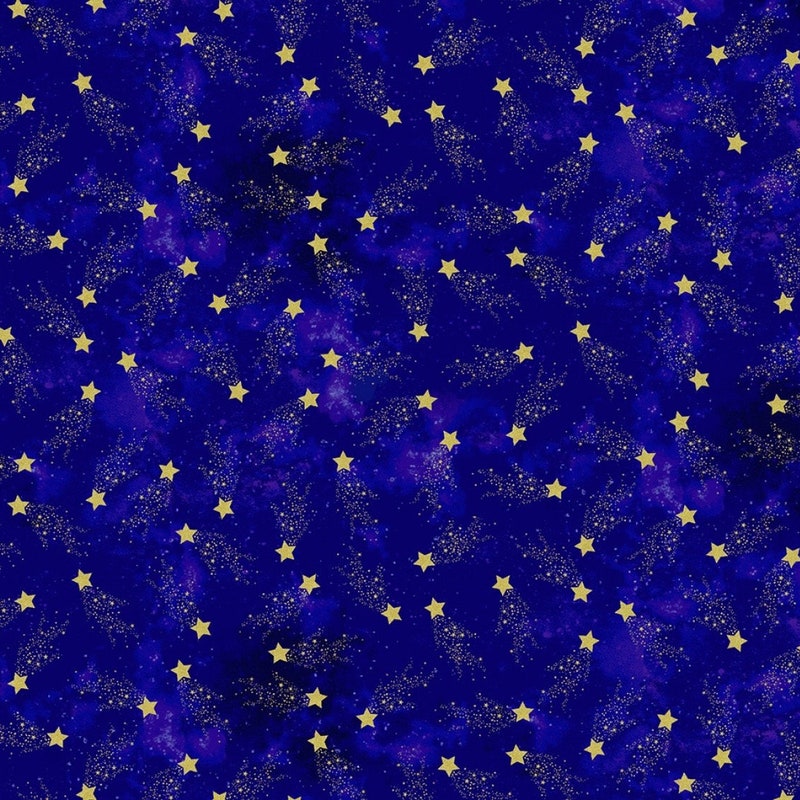 Navy and Gold Fabric - Etsy