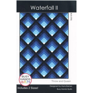 Waterfall Quilt Pattern - Etsy