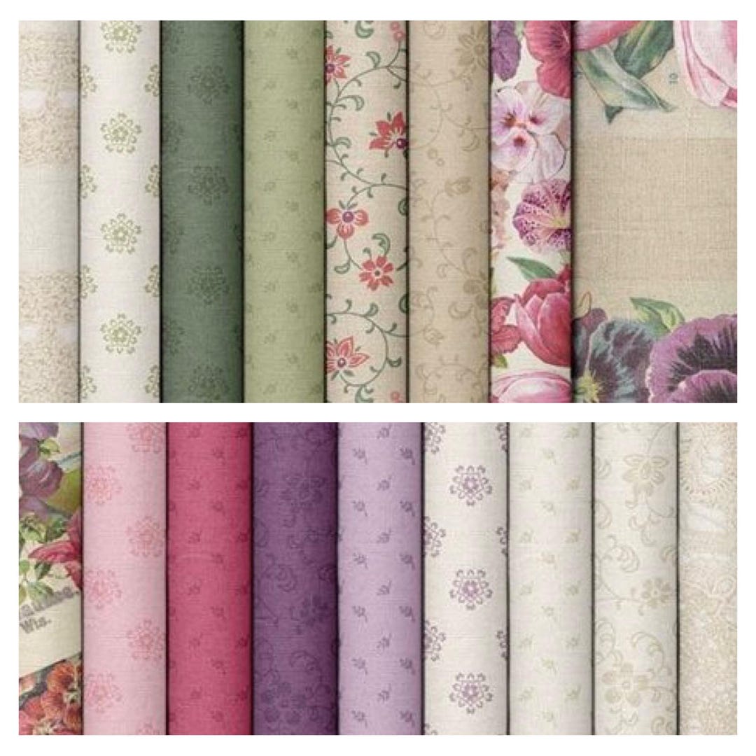 Cottage Lace Fat Quarter Bundle by Marcus Fabrics Premium Quilting ...