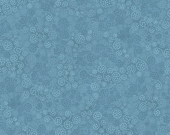 108 Inch Queens Garden in Blended Bright Blue Floral Color #30 Wide ...