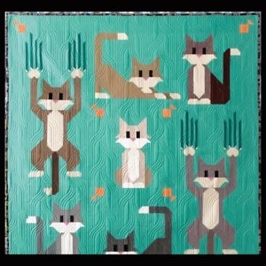Cat Scratch Quilt Pattern - Etsy