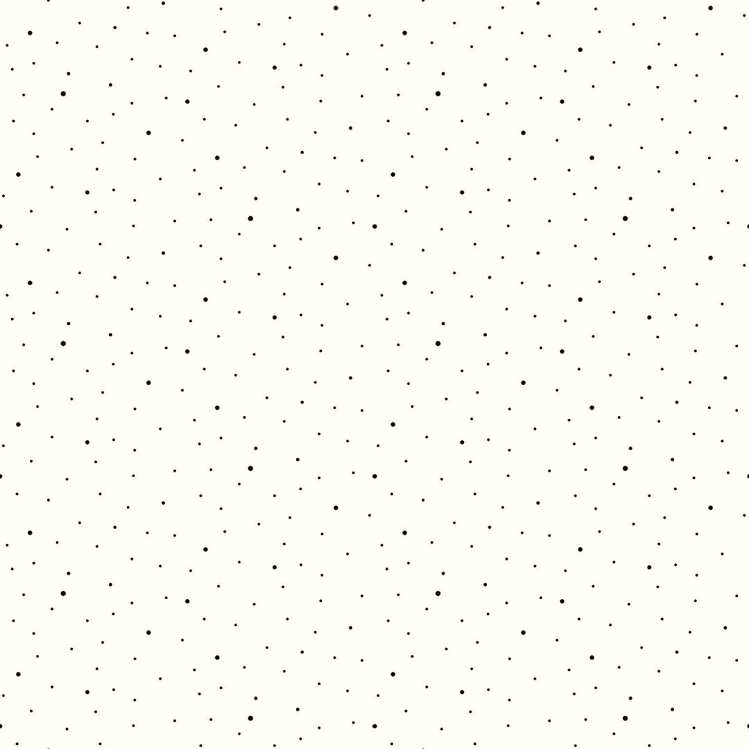 Dapple Dot on White Color Black by Riley Blake Designs Fabrics Premium ...