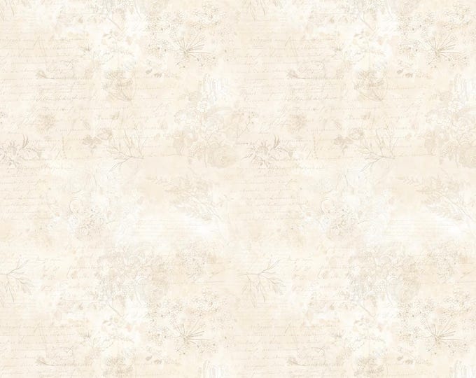 Garden Fresh Light Khaki Words by Clothworks Fabrics Y4255-11 Premium ...