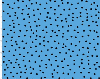 Dinky Dots in Black With White Dots by Loralie Harris for Loralie ...