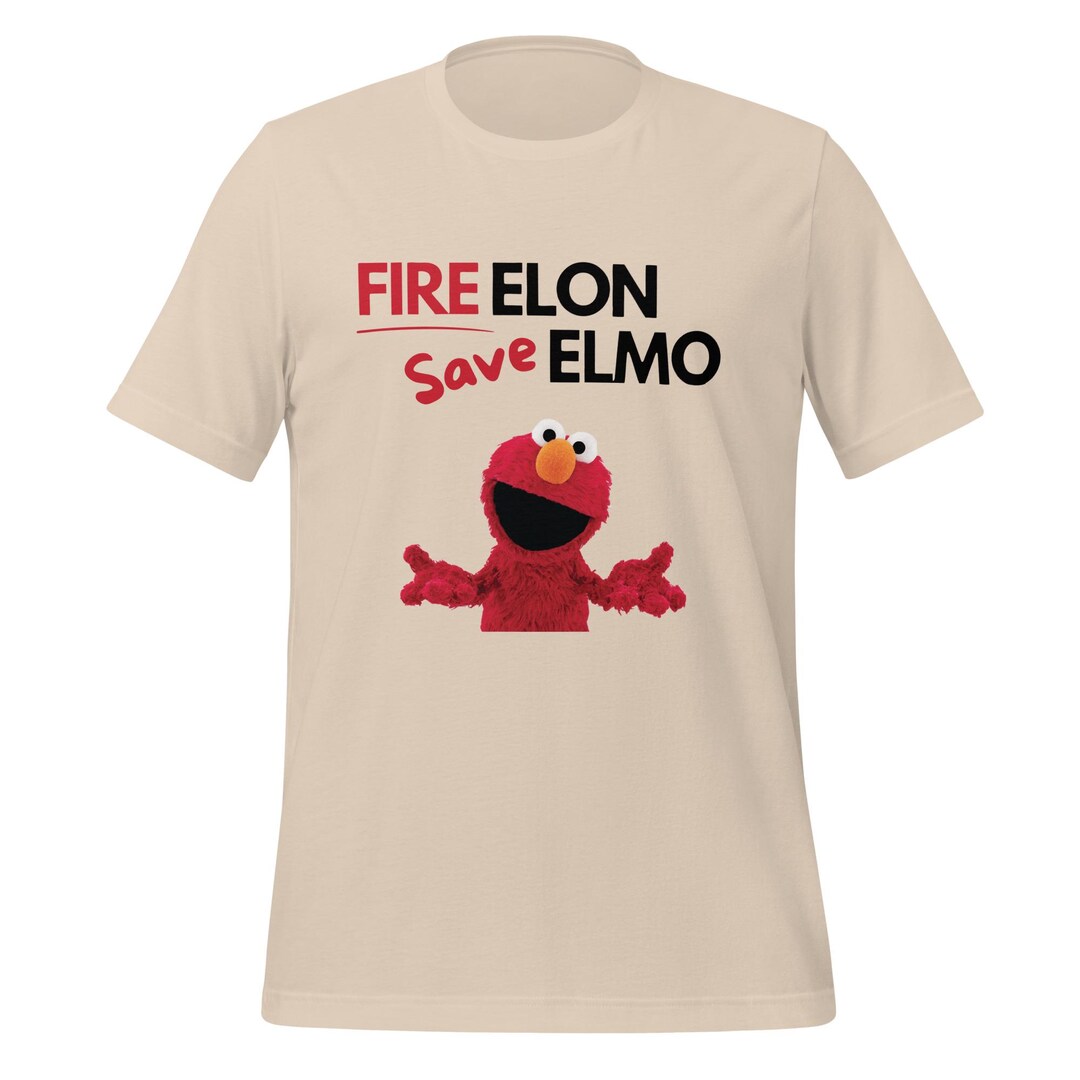 Fire Elon, Save Elmo Unisex T-shirt - Etsy