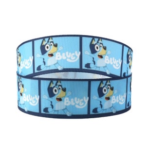 Bluey Inspired Grosgrain Ribbon - Etsy Australia