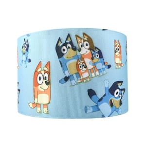 Bluey Inspired Grosgrain Ribbon - Etsy Australia