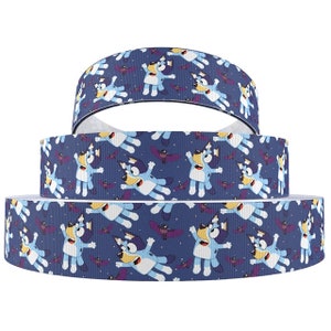 Bluey Inspired Grosgrain Ribbon - Etsy Australia