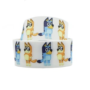 Bluey Inspired Grosgrain Ribbon - Etsy