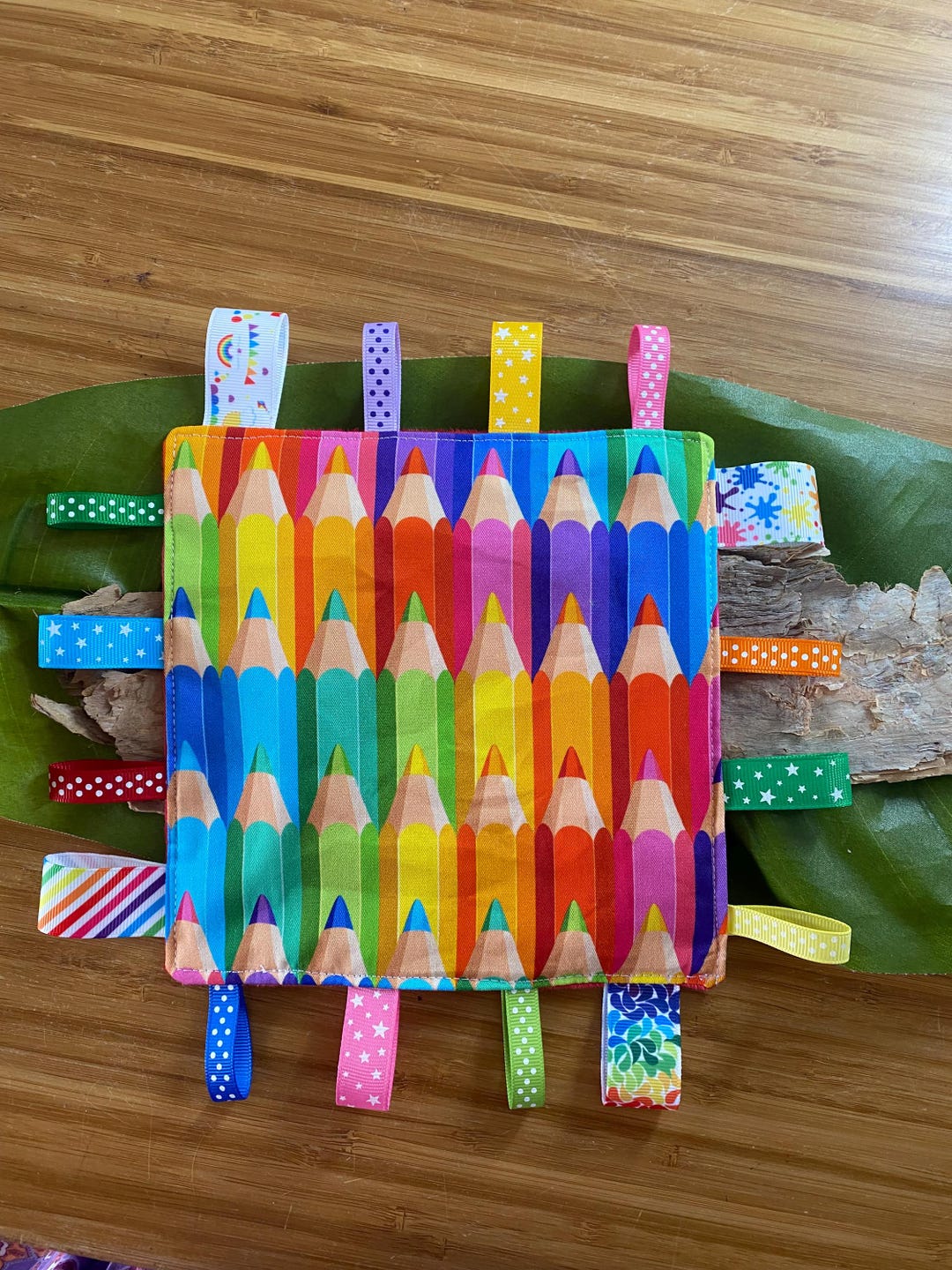 Bright Pencils Taggy Toy - Etsy Australia