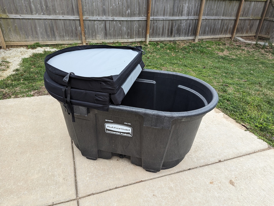 Polar Protector Insulated HARD Stock Tank Cover Ice Water Therapy Hot ...