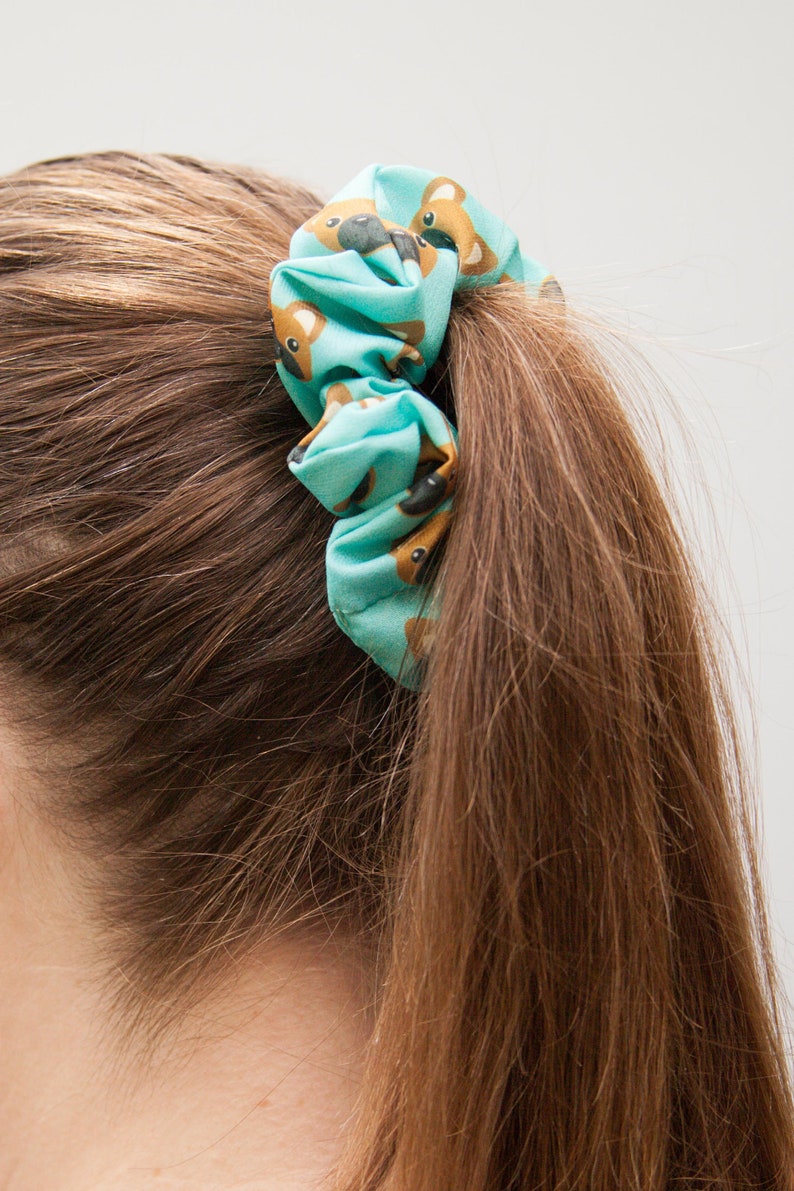 DOG FRENCHIE Hair Scrunchies 4 Pack French Bulldog Hair | Etsy