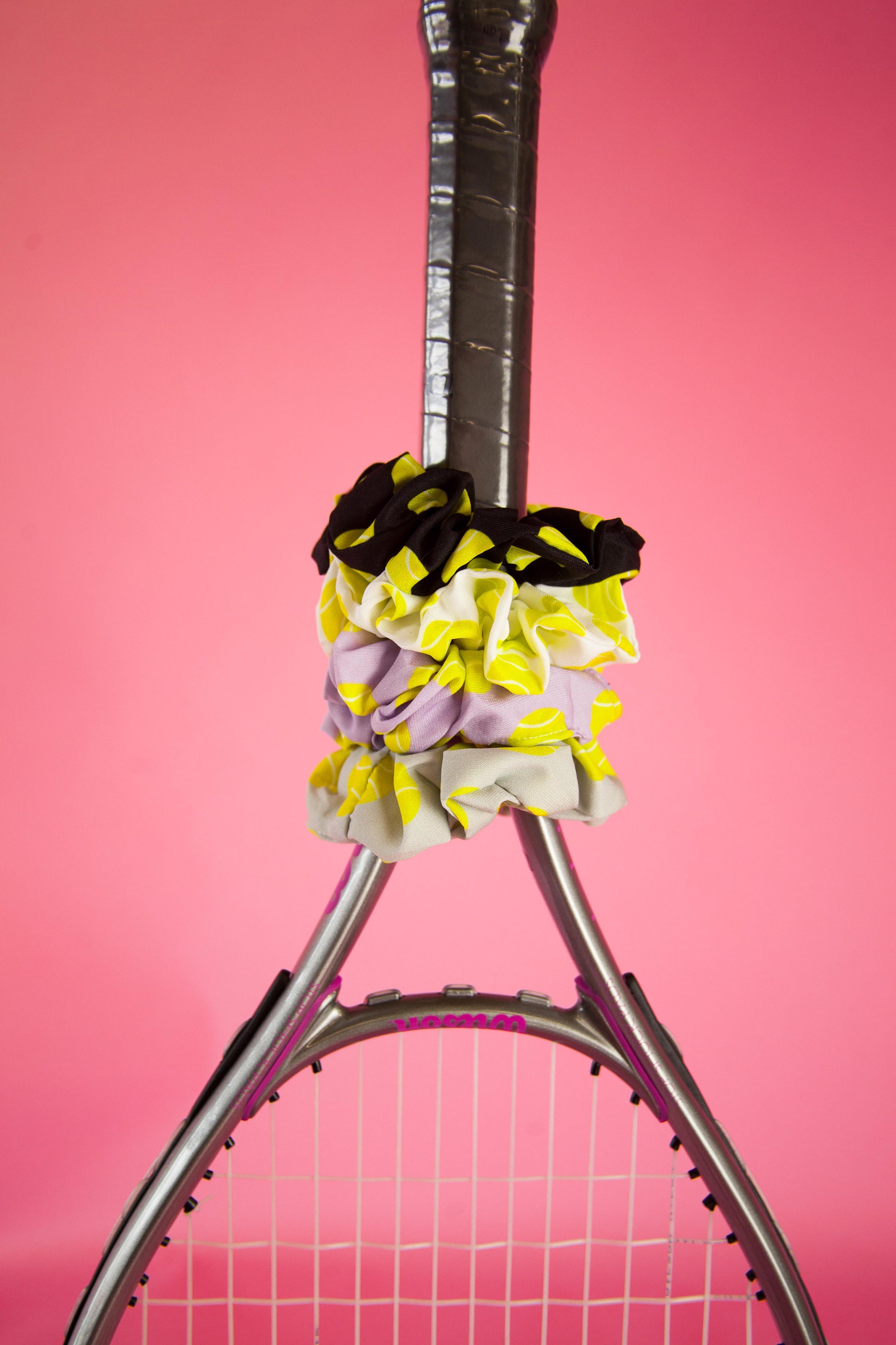 TENNIS Scrunchies, Hair Ties, Hair Accessories, Gentle Hair Elastic ...