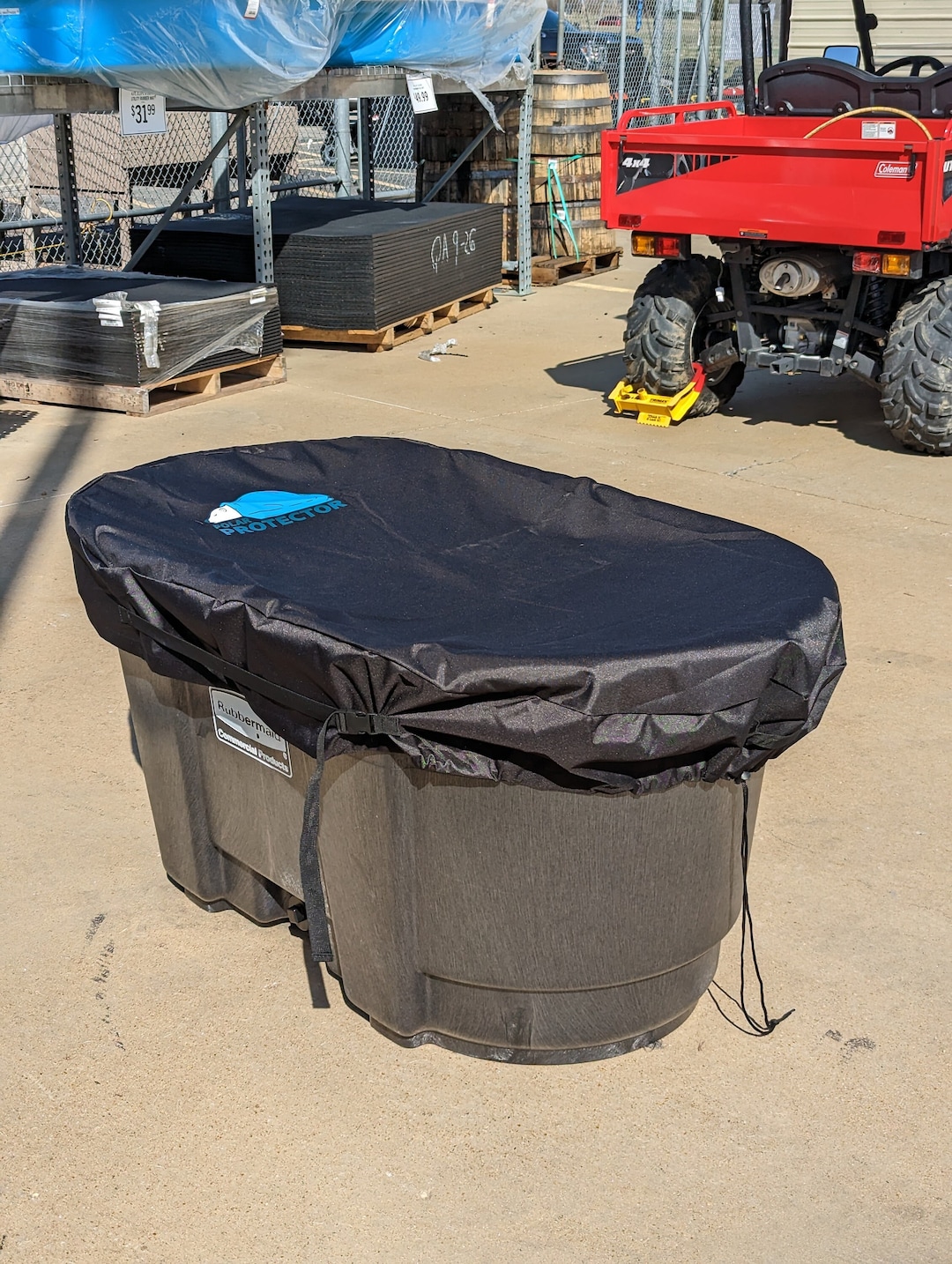 Polar Protector Stock Tank Cover Ice Water Therapy Ice Bath Cover ...