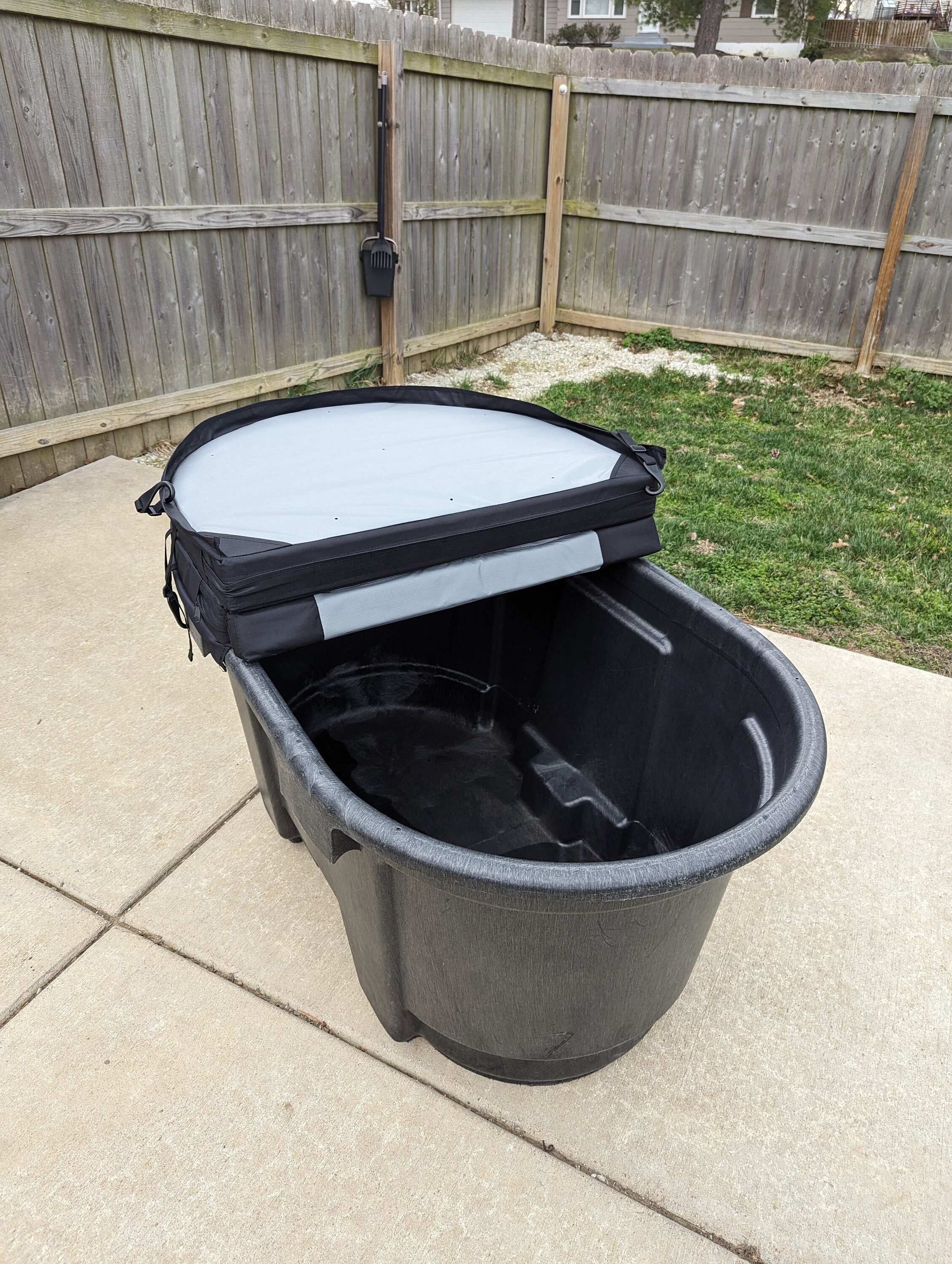Polar Protector Insulated HARD Stock Tank Cover Ice Water Therapy Hot ...