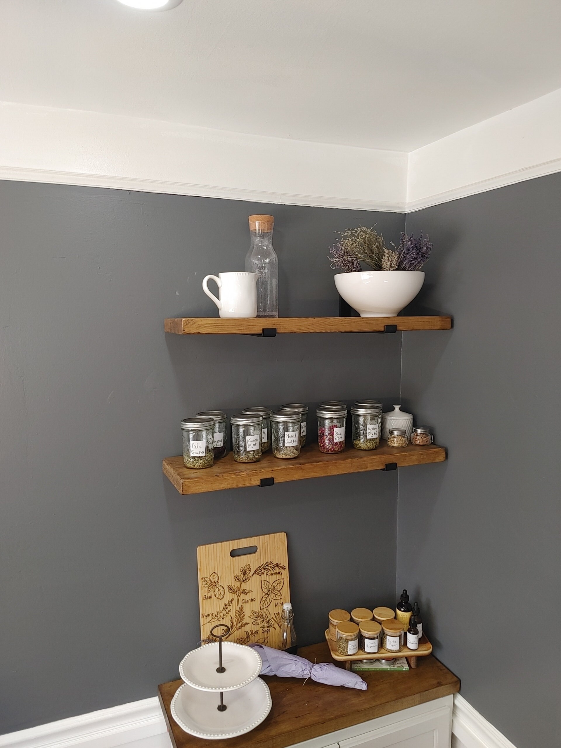 Custom Rustic Wood Shelves - Made to Order - Etsy