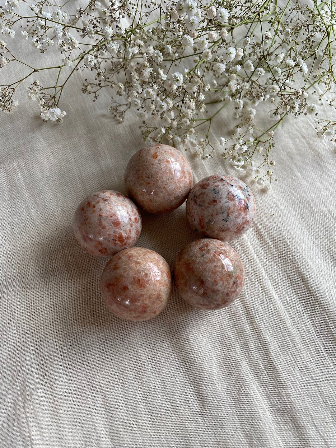 Sunstone Sphere - Crystal Ball - Home Altar Decor - Etsy