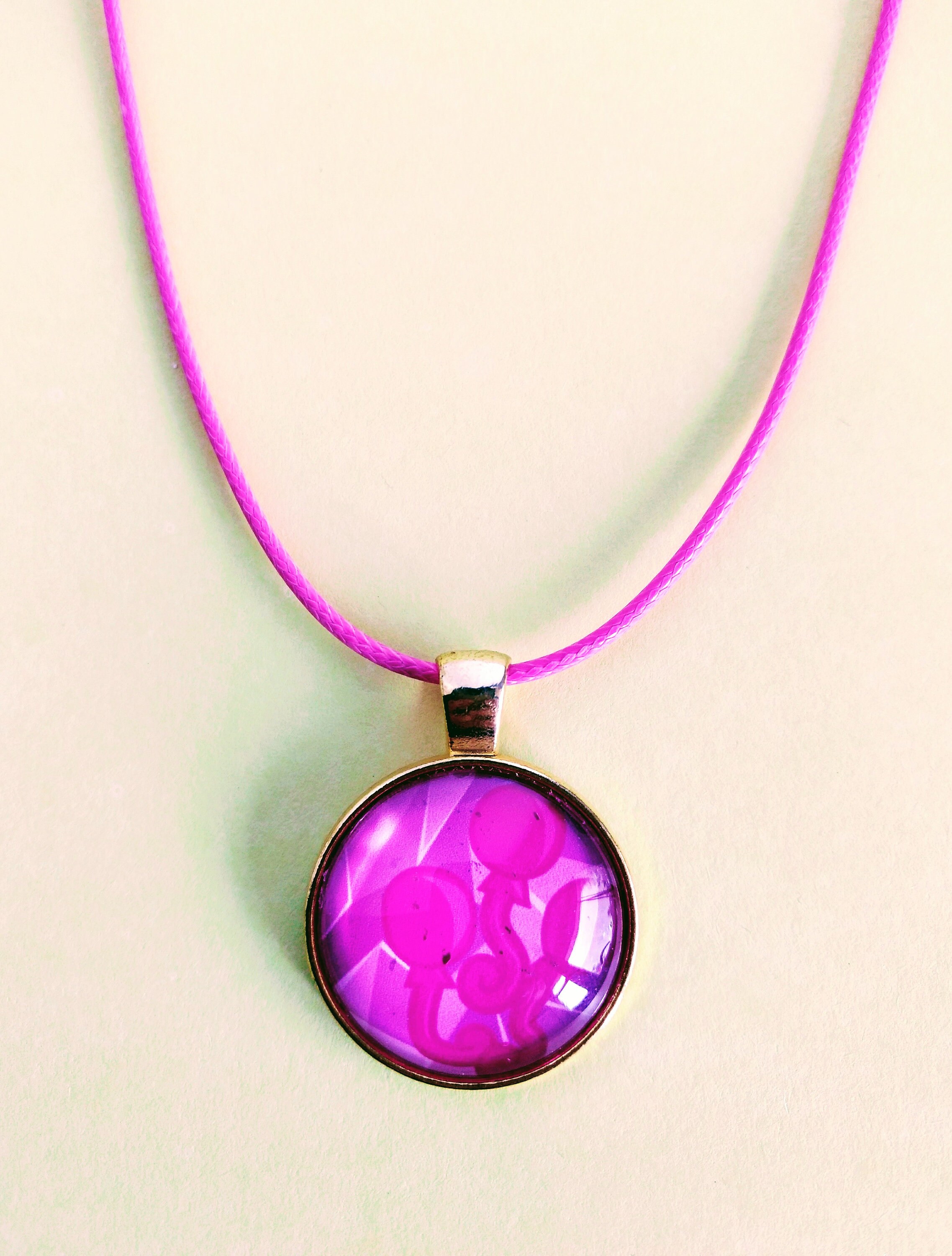 My Little Pony Necklace Equestria Girls Geodes 1 Inch round | Etsy