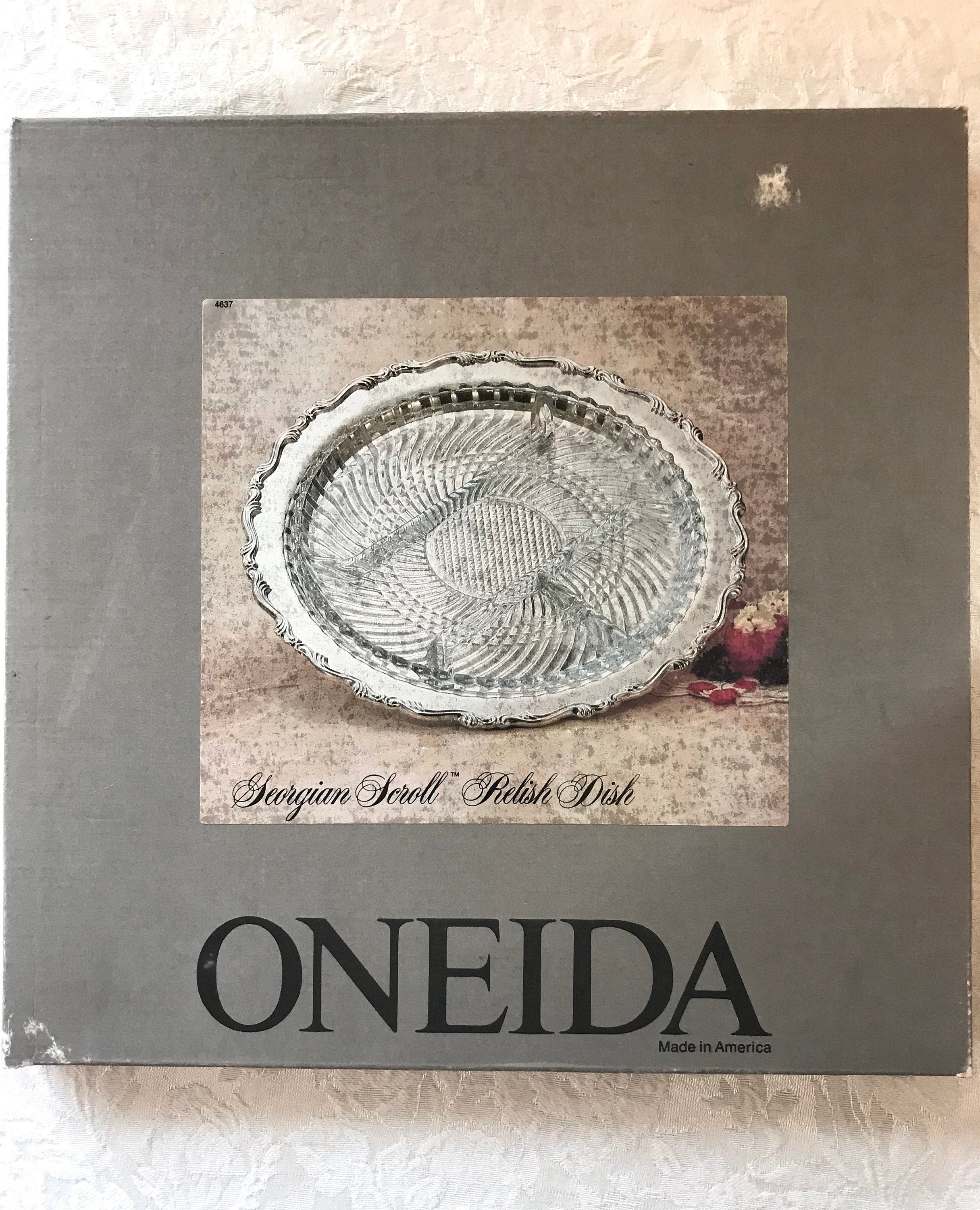 Home & Living Kitchen & Dining Dining & Serving Oneida Georgian Relish ...