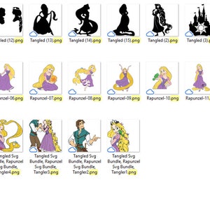 Tangled SVG Bundle, Rapunzel Svg, Tangled Svg, Cut Files for Cricut ...
