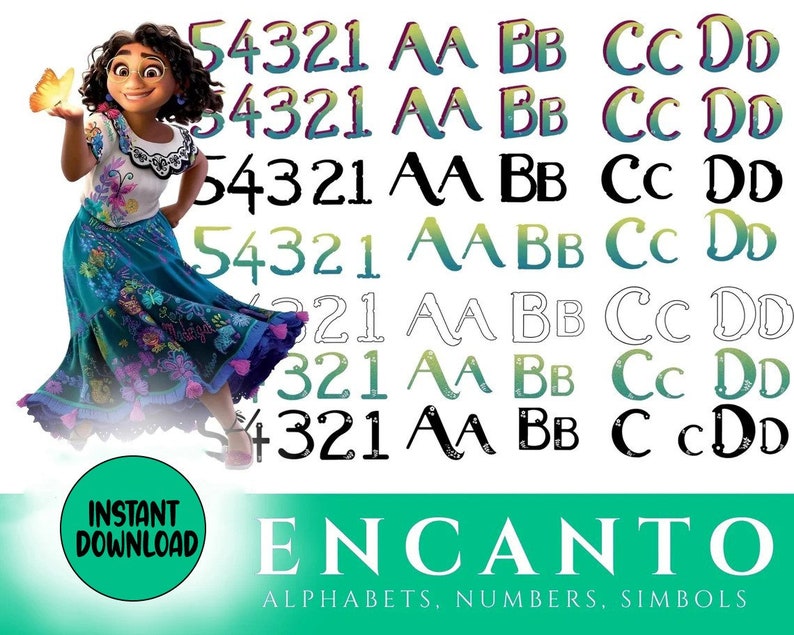 Encanto Clipart PNG, Encanto Svg Bundle, Casita Maribel Manuela Encanto ...
