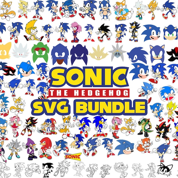 Sonic Knuckles Clip Art - Etsy