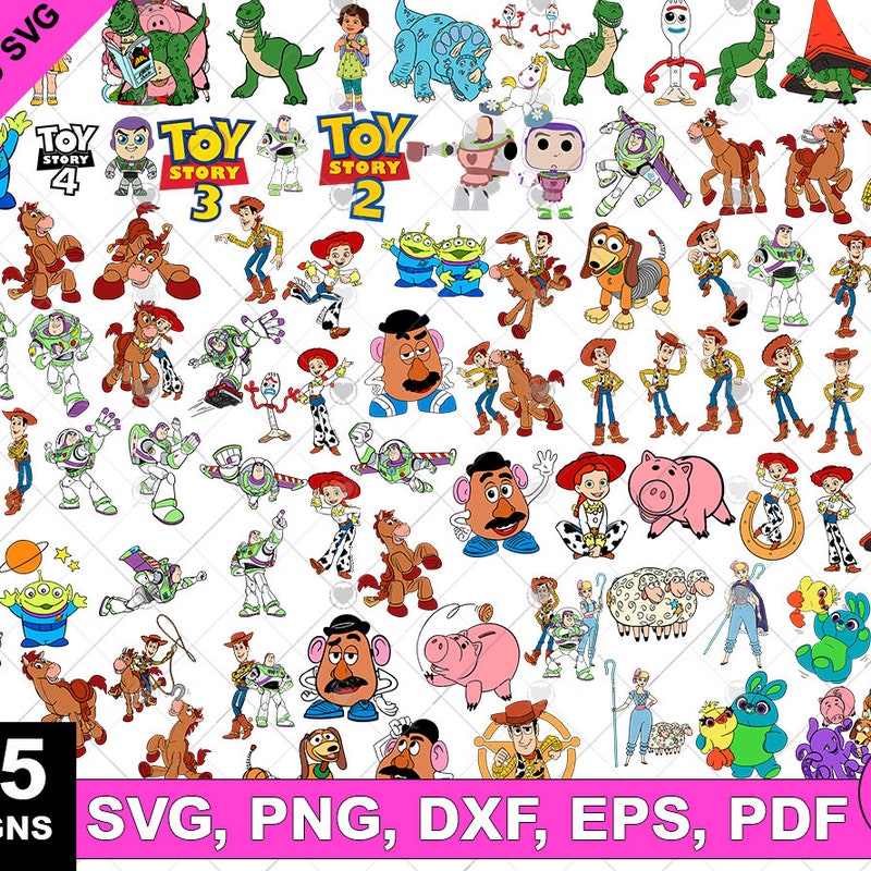 Toy Story Svg - Etsy