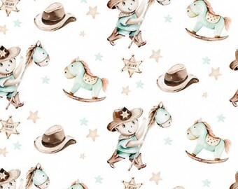 Baby Cowboy Fabric - Etsy