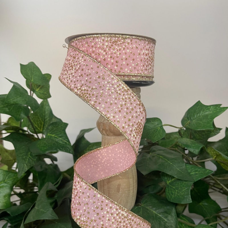 Rose Gold Ribbon - Etsy