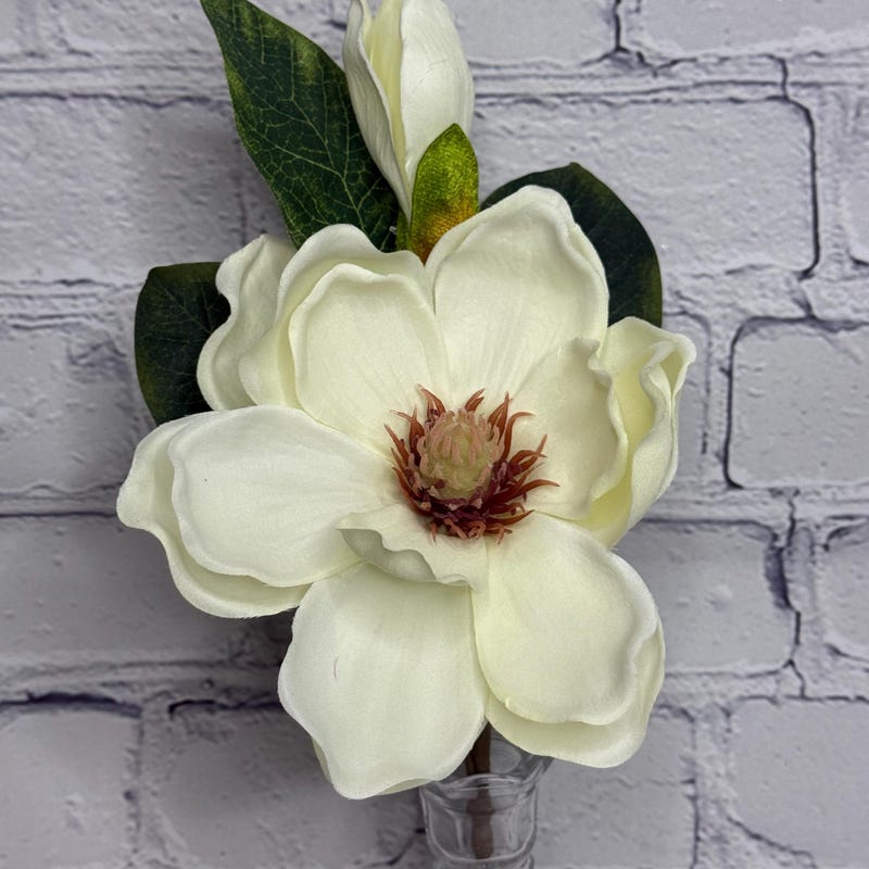 Gold Magnolia Flower Stem - Etsy