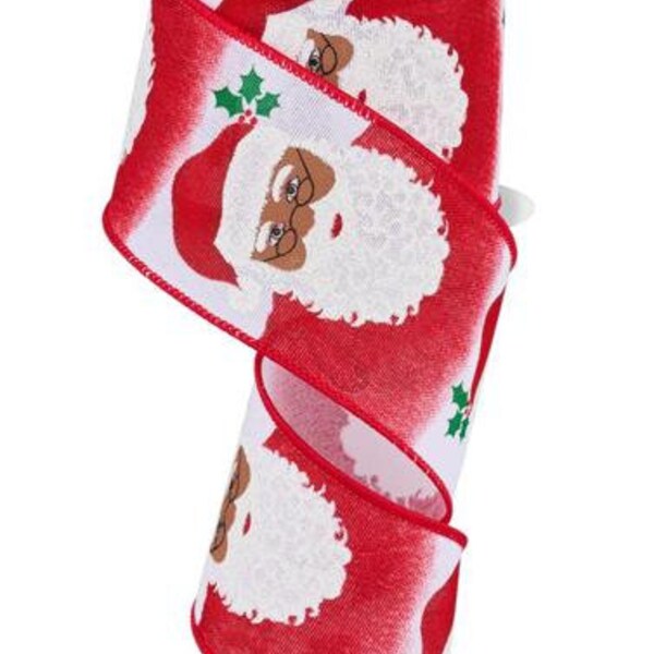 Santa Face Ribbon - Etsy