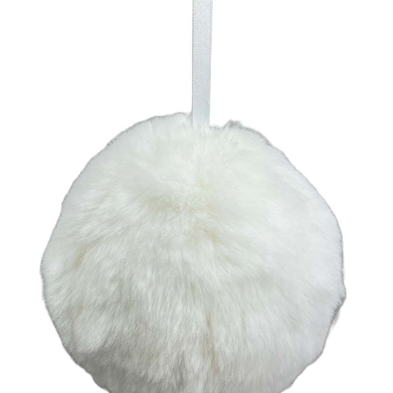 Large Fur Ornaments - Etsy