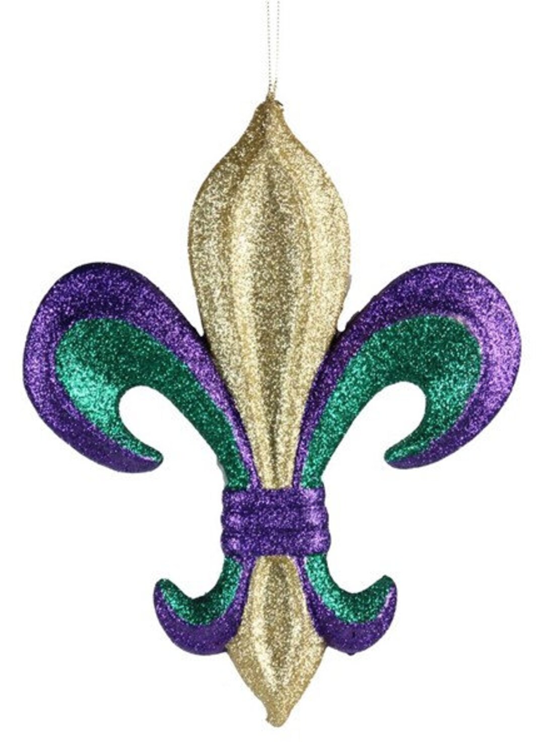Mardi Gras Fleur De Lis 16 Inches Mardi Gras Floral Accents For Wreaths Wreath Embellishment