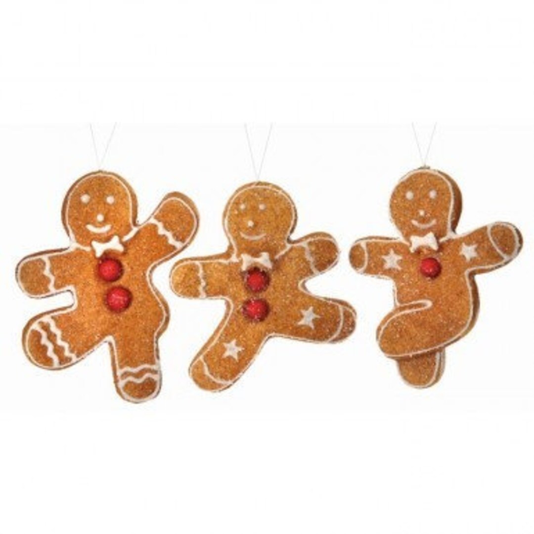 Gingerbread Men, 6" H, Perfect for Wreaths, Centerpieces, Swags ...