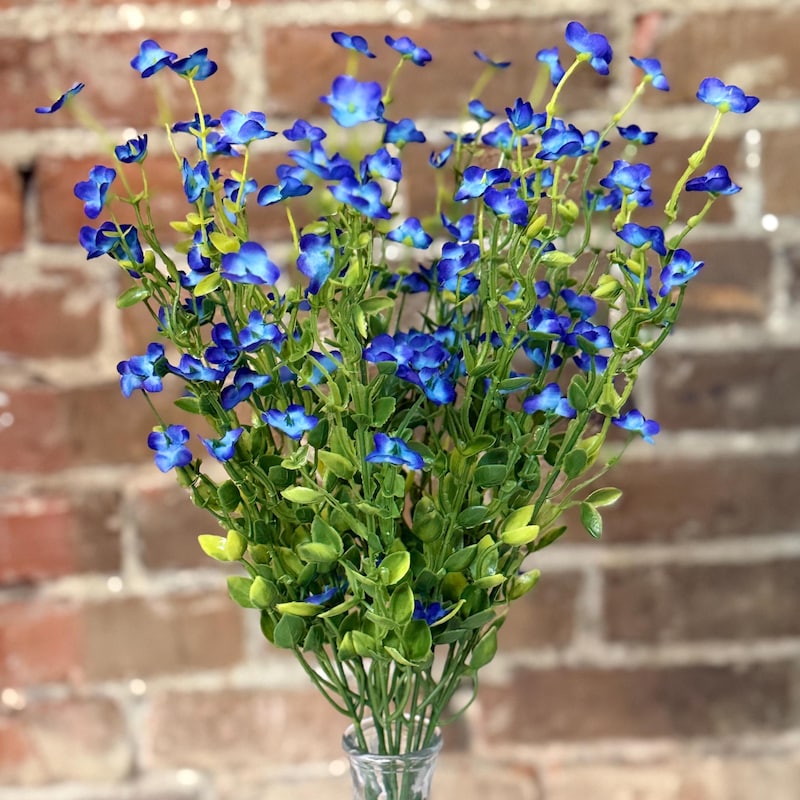 Forget Me Not Bouquet - Etsy