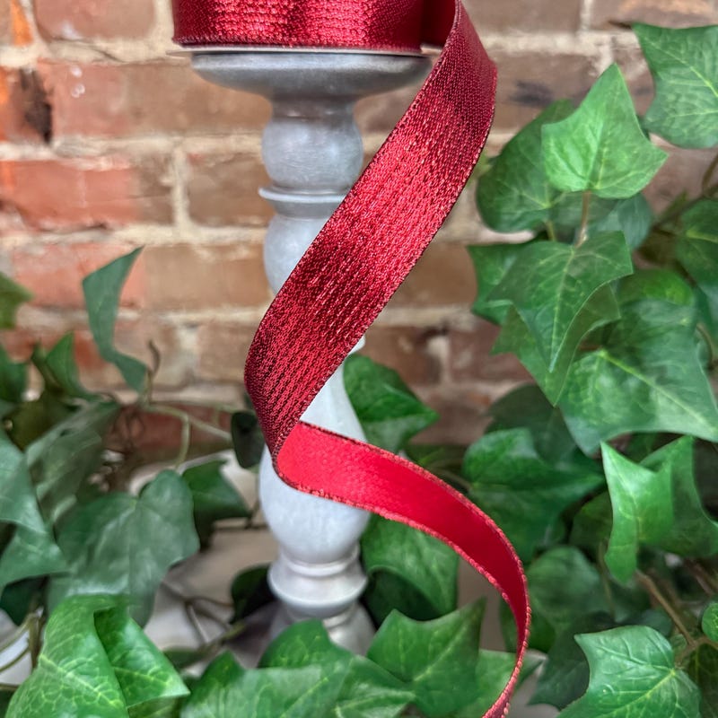 Metallic Ribbon - Etsy