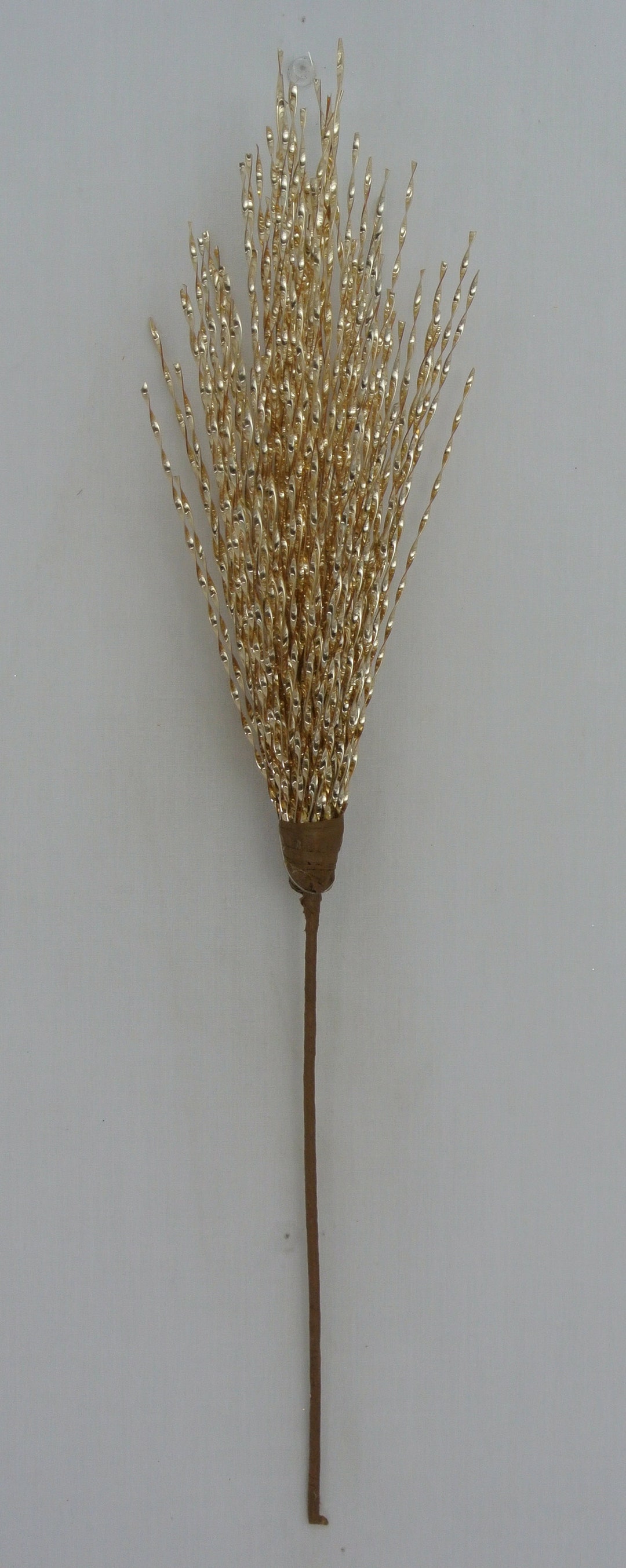 Metallic Gold Stripe Christmas Spray 19", Christmas Tree Spray ...