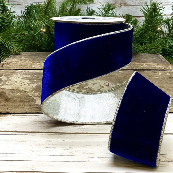 Cobalt Blue Ribbon - Etsy