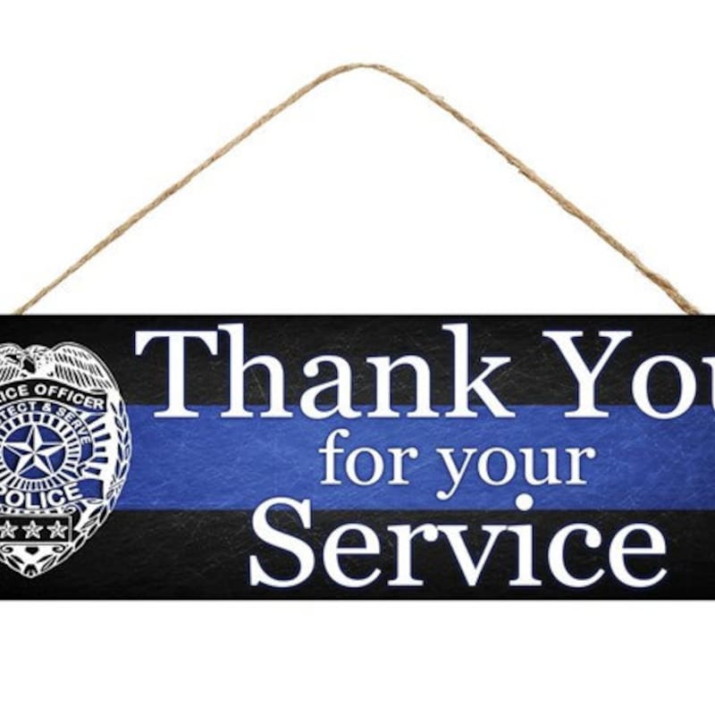 Police Thank You Cards - Etsy