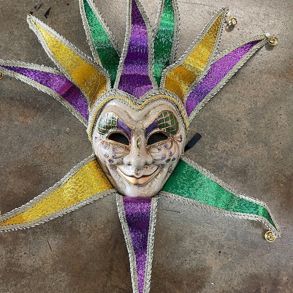 Jester Mask - Etsy