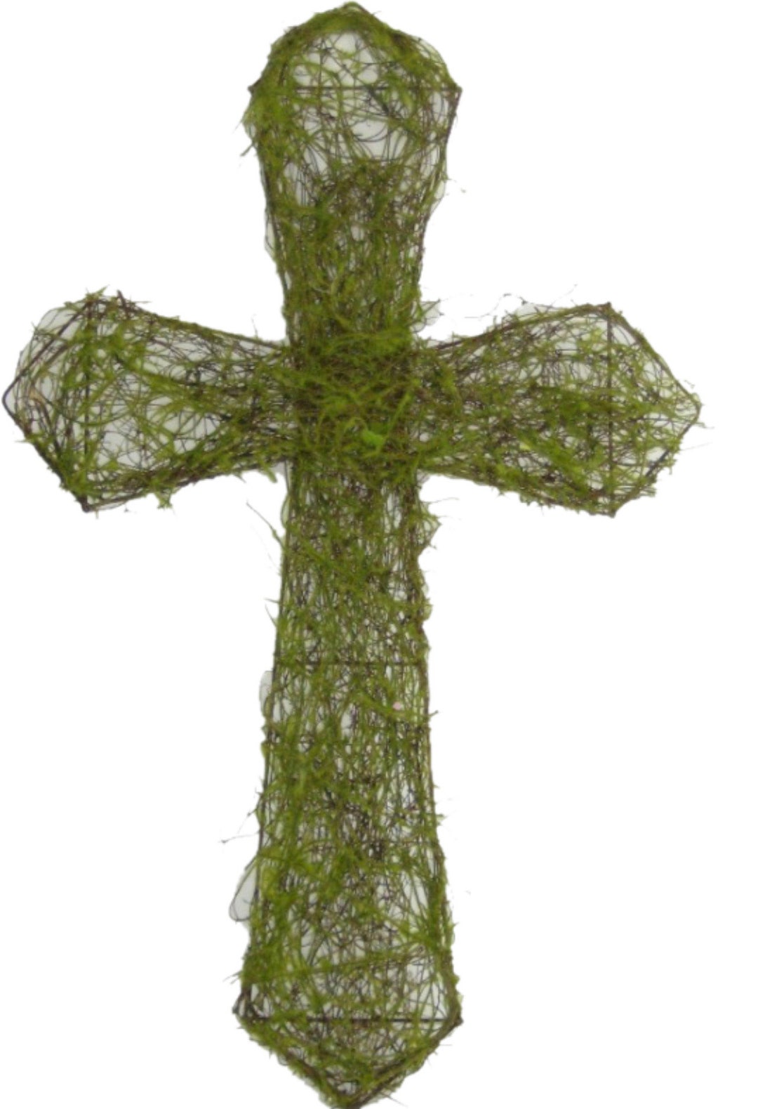 Cross Moss Wreath Base, H22 X W14, Wreath and Floral Supplies, Spanish ...