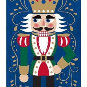 Blue Green Red Nutcracker Sign 12.5" H X 6" W, Signs, Wreaths, Wreath ...