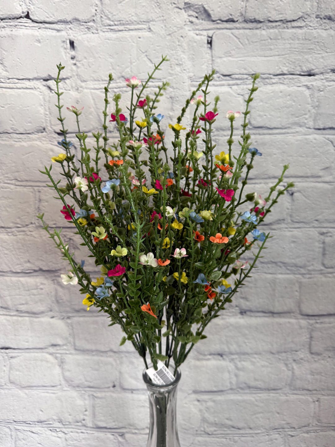 Spring Flowers Multi Color Bush 21”, Spring Filler, Easter Floral ...