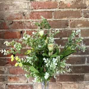 Boxwood Mixed Green 17', Spring Greenery Bush Vase Filler, Greenery ...