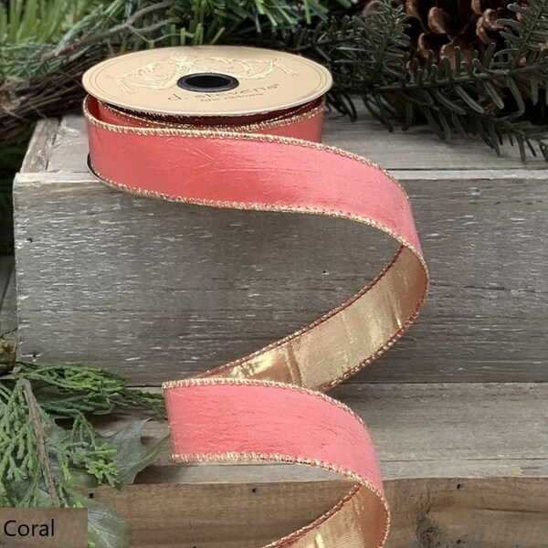 Coral Ribbon - Etsy