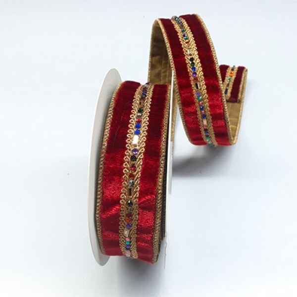 Red Velvet Ribbon - Etsy